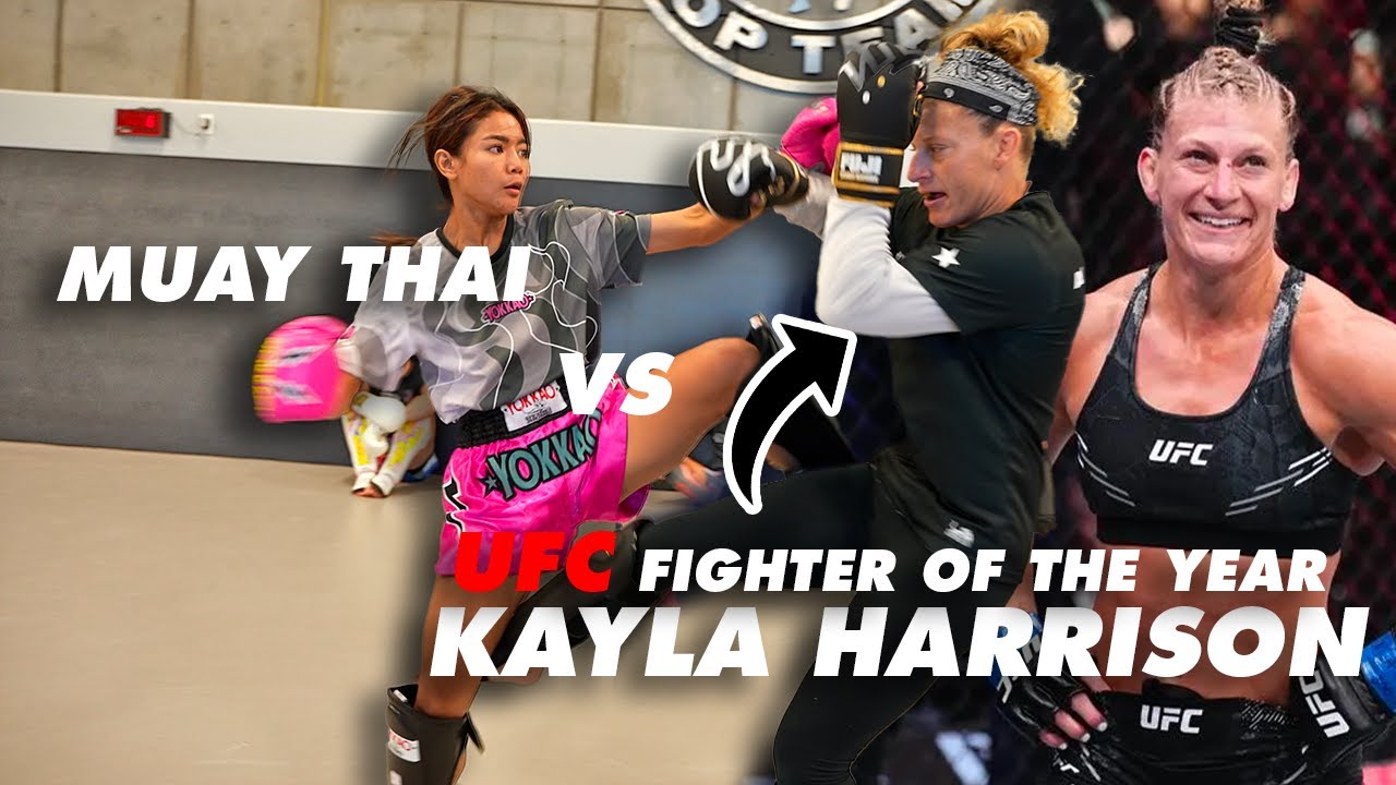 Muay Thai Meets MMA: Engaging Sparring Session with UFC's Kayla ...