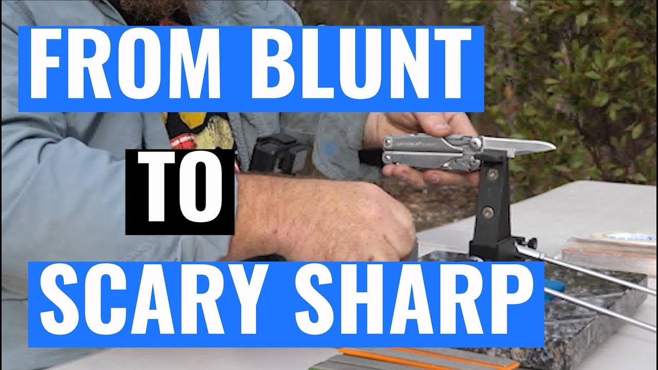 From BLUNT to SCARY SHARP! - YouTube