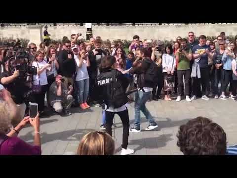 BTS of Liam Payne and Zedd filming the Get Low music video