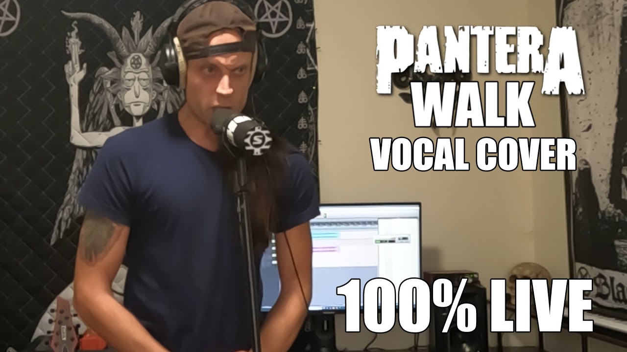 Pantera - Walk (Vocal Cover) [ONE-TAKE] (Vox: Wayne Hudspath) - YouTube