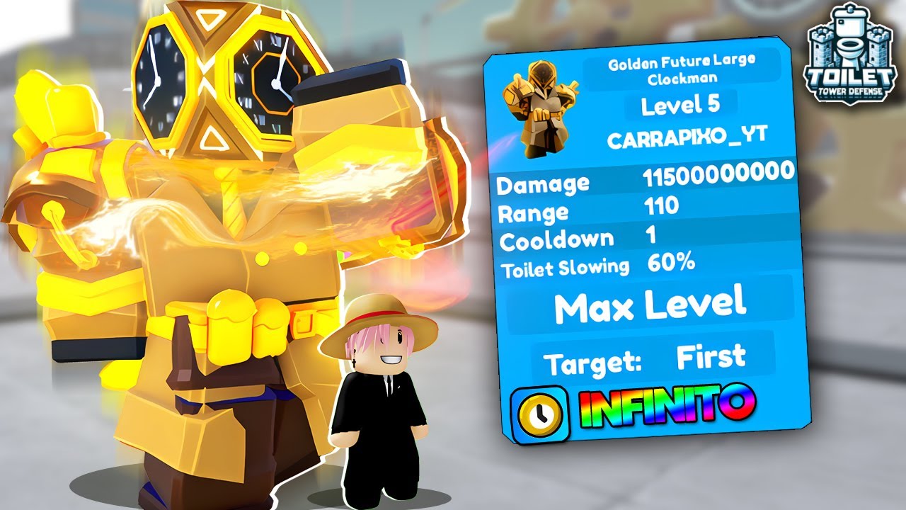 esse é o PODER SECRETO do GOLDEN FUTURE LARGE CLOCKMAN no TOILET TOWER ...