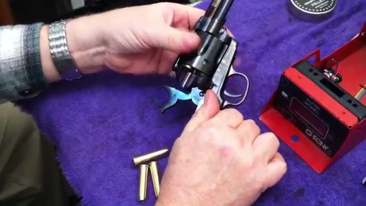 CO2 bb revolver - Colt Peacemaker unloading - YouTube