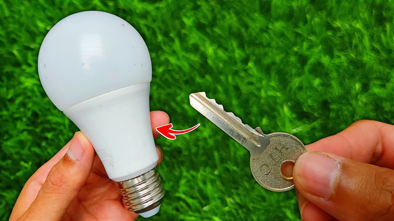 Just use the house key and Fix all the LED Bulbs! Easy LED light repair ...