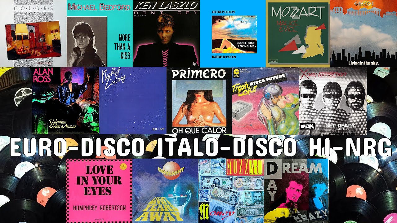 EURO-DISCO🌟ITALO-DISCO🌟HI-NRG MIX '83-'88 High Energy Eurobeat Synth ...