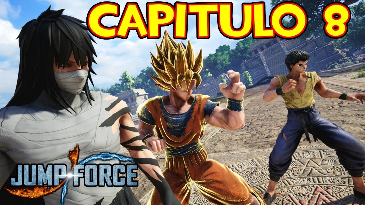 JUMP FORCE - POR FIN SE PONE INTERESANTE GOKU VS CELL BARBANEGRA Y ...