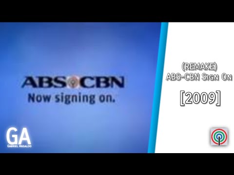 [REUPLOAD/REMAKE] ABS-CBN Sign on (2009) - YouTube