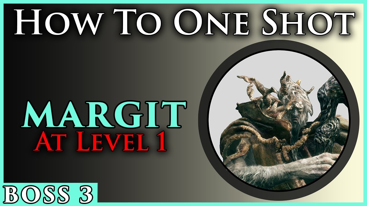 How to One Shot Margit at Level 1 with Melee - YouTube