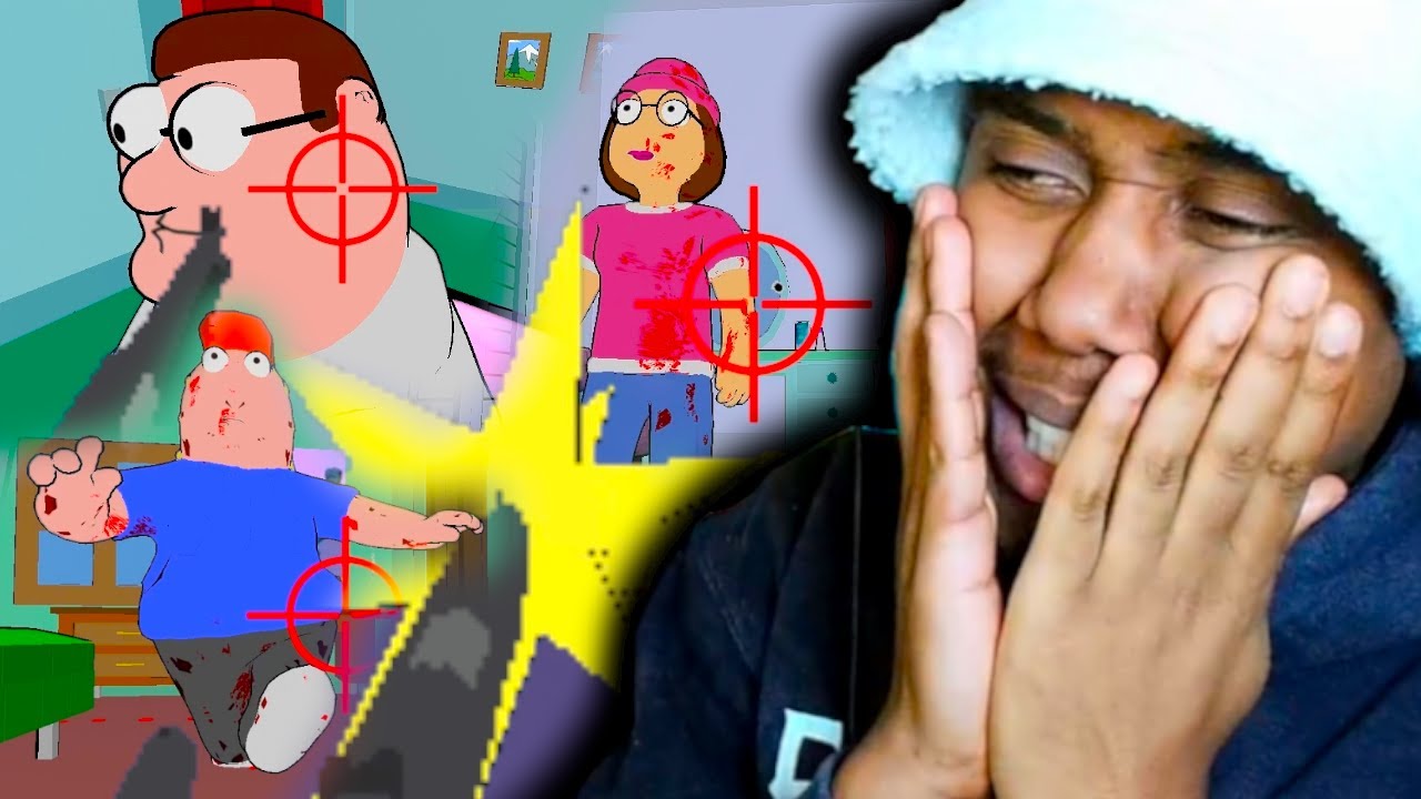 Stewie KILLS the Griffins (Family Guy Horror game) - YouTube