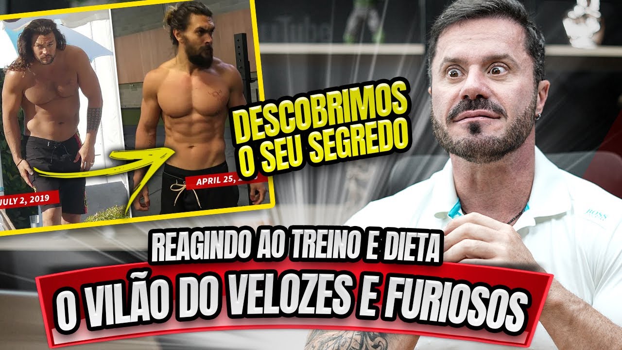 JASON MOMOA, FÍSICO INCRÍVEL A BASE DE CERVEJA E POUCO TREINO - YouTube