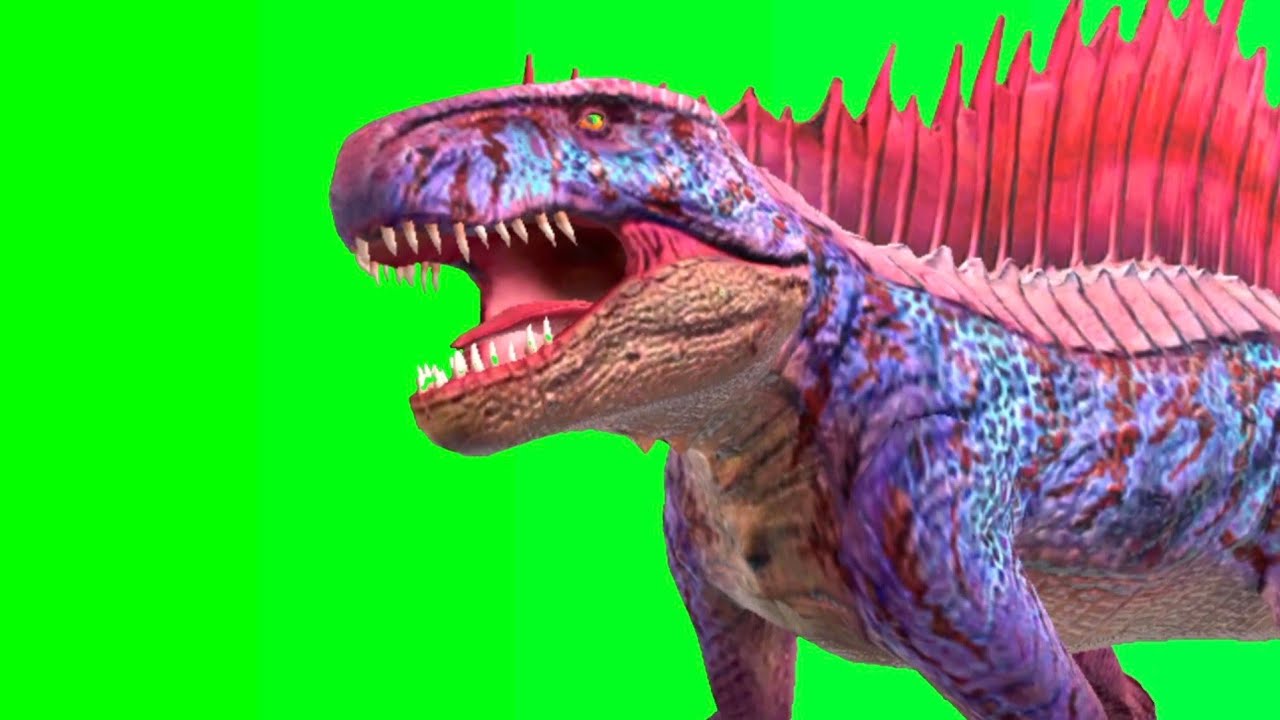Postimetrodon green screen - Jurassic World Alive - YouTube