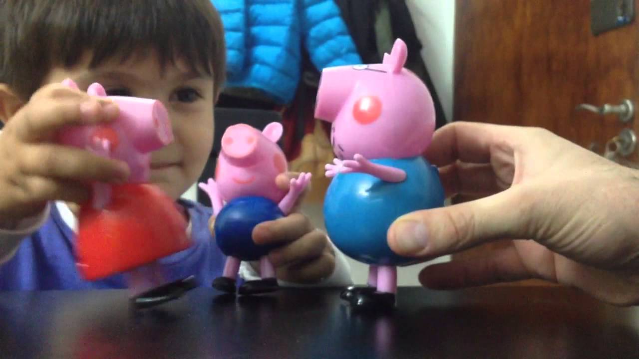 Peppa Pig la pelea con Jorge - YouTube