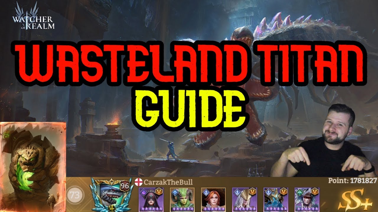 Immortal Codex Wasteland Titan Guide - Watcher of Realms - YouTube