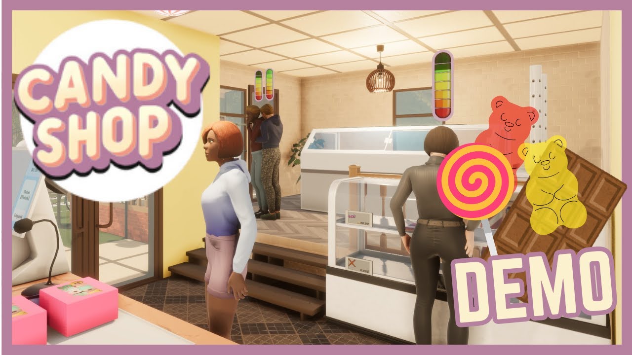 I Found an Open World Candy Shop Simulator | Candy Shop DEMO - YouTube
