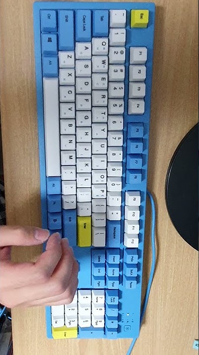 Abko 앱코 k990 v3 스카이문 타건영상 - YouTube