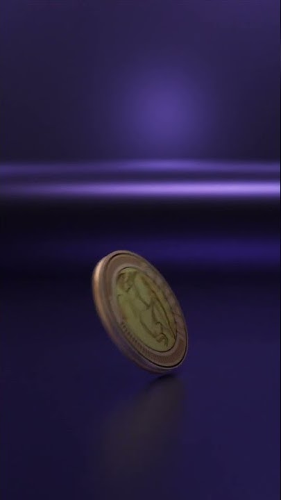 Just a little coin flip simulation done in Blender. - YouTube