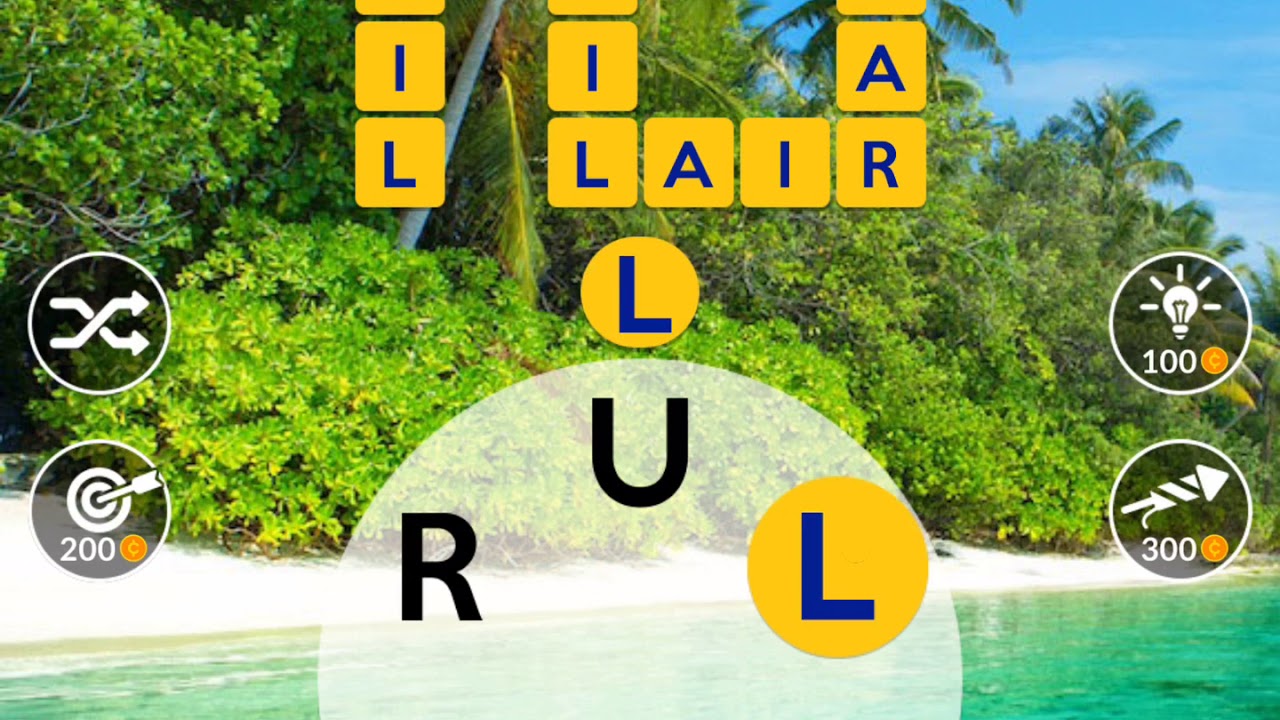 Wordscapes Level 2641 Answers - YouTube