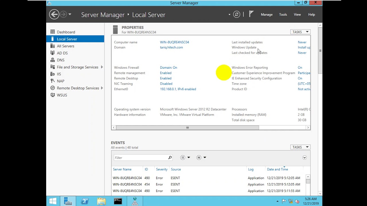 Configuring Primary and Secondary Zones||Forward lookup zone ||Reverse ...