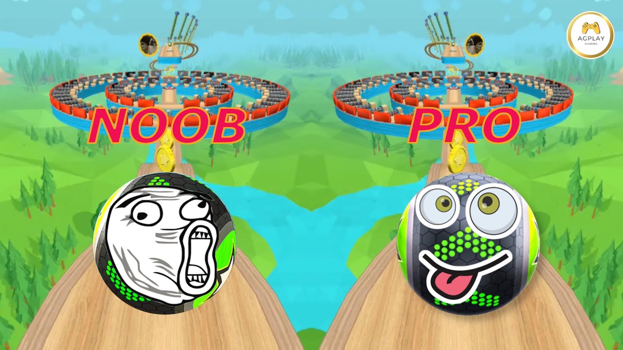 Noob And Pro Going Balls: What's your favorite Going Balls level? - YouTube