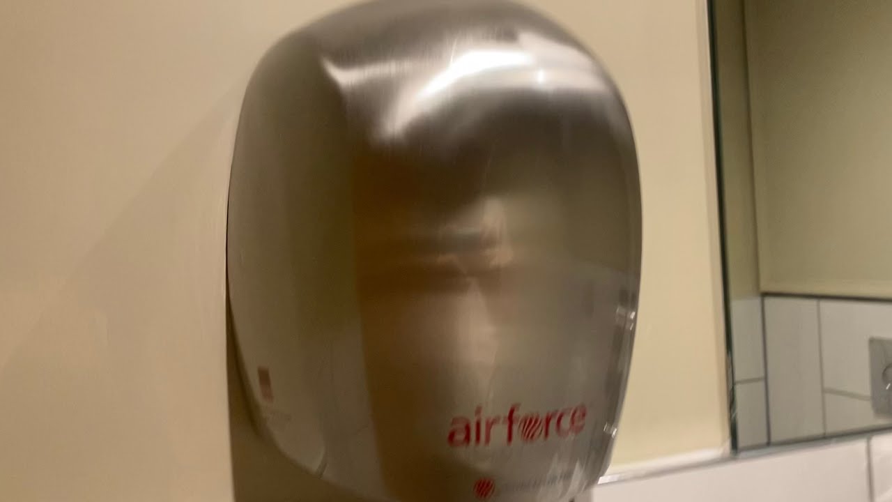World Dryer Airforce Hand Dryers @ Prezzo Mere Green - YouTube