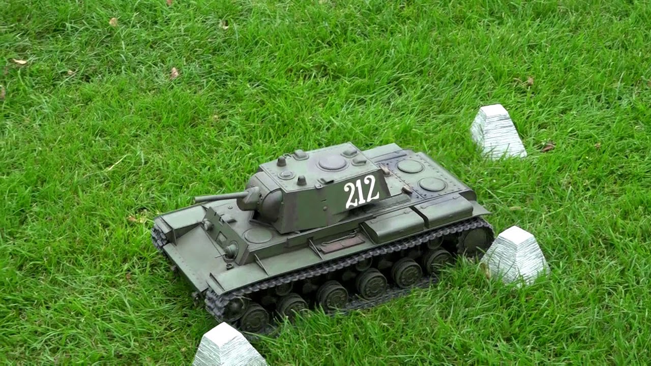 Remake T-34 KV2 FIGTH WITH GERMAN WEHRMACHT TIGER tamiya rc carson toy ...