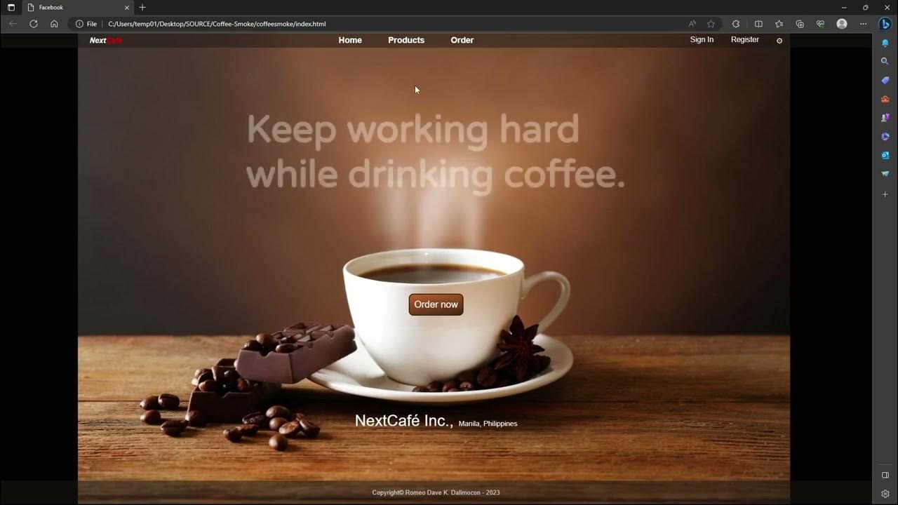CSS only - Smoke effect on coffee - YouTube