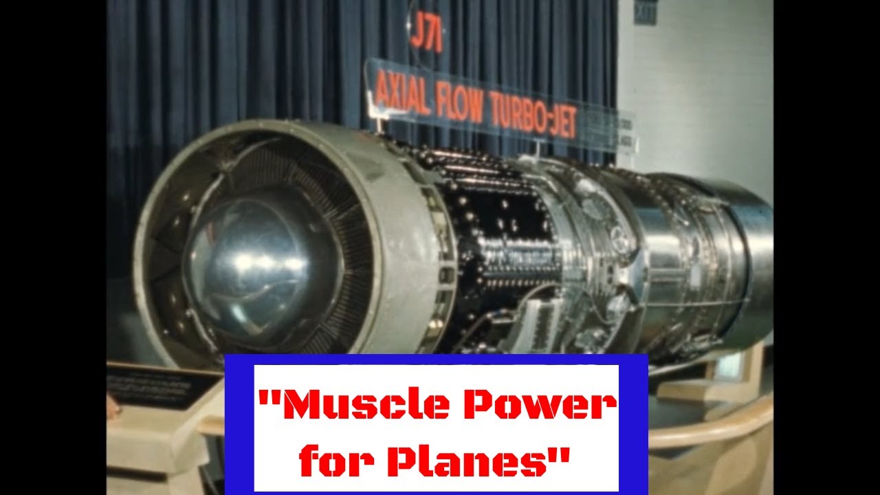 " MUSCLE POWER FOR PLANES " 1950s AIRCRAFT FOOTAGE SM-62 SNARK, F-89 ...
