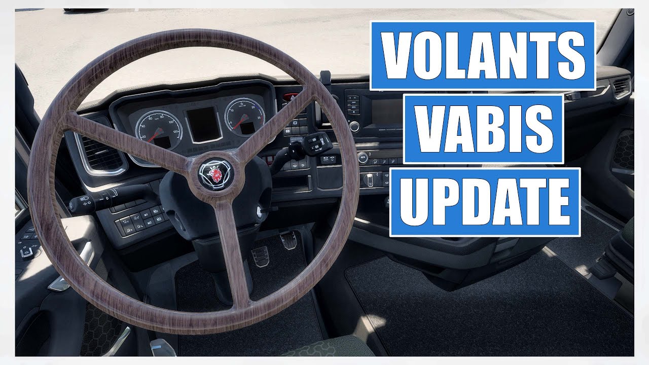[ ETS 2 1.43 ] PACK VOLANTS VABIS | UPDATE - YouTube