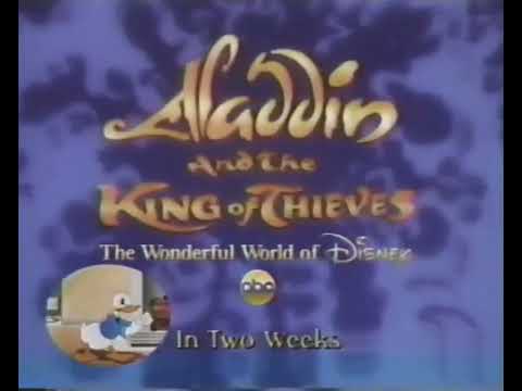 Aladdin and the King of Thieves promo 1997
