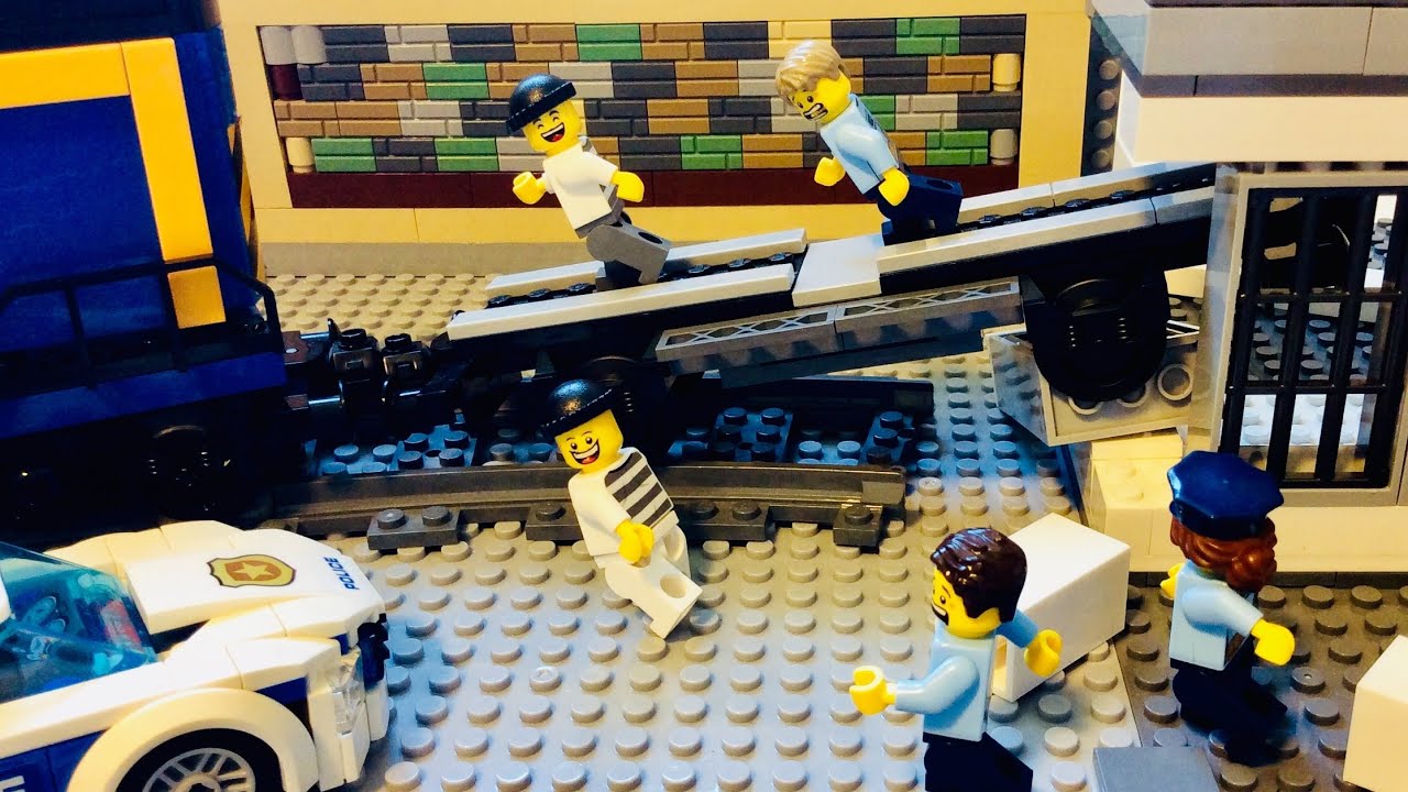 Lego City | Lego Police & Robbery ‘Lego Jailbreak’ #35 | Lego Stop ...