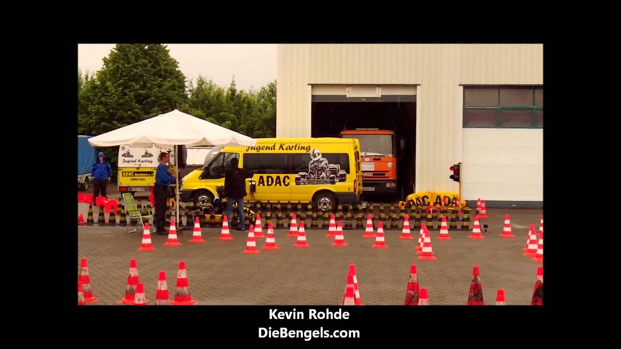 Kevin Rohde beim 25. ADAC-Jugend-Kart-Slalom des MSC Nümbrecht - YouTube