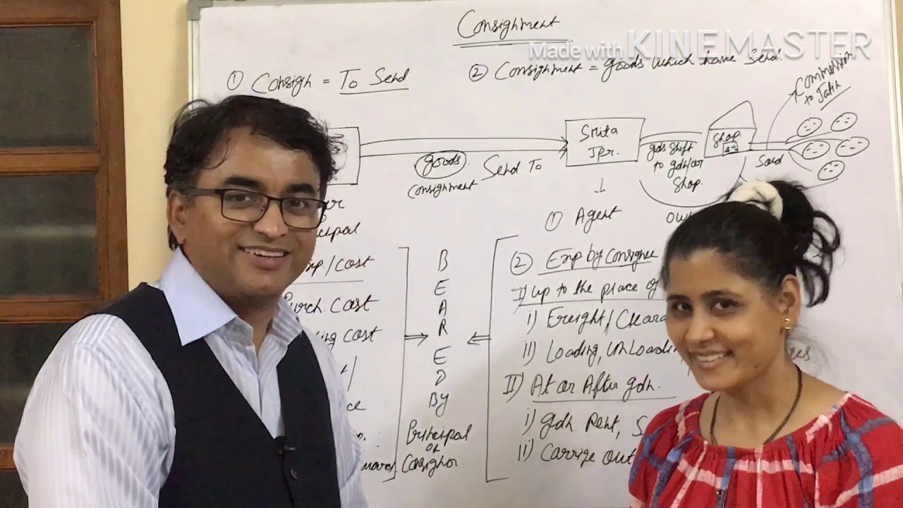 CA Foundation Accounts - Consignment- class 1 - YouTube