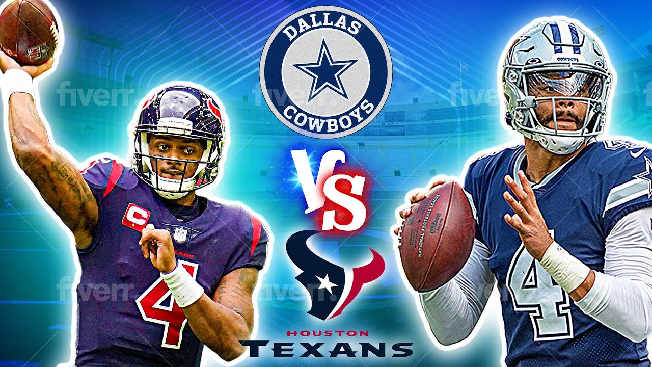 Dallas cowboys vs. Houston Texans go head to head. - YouTube