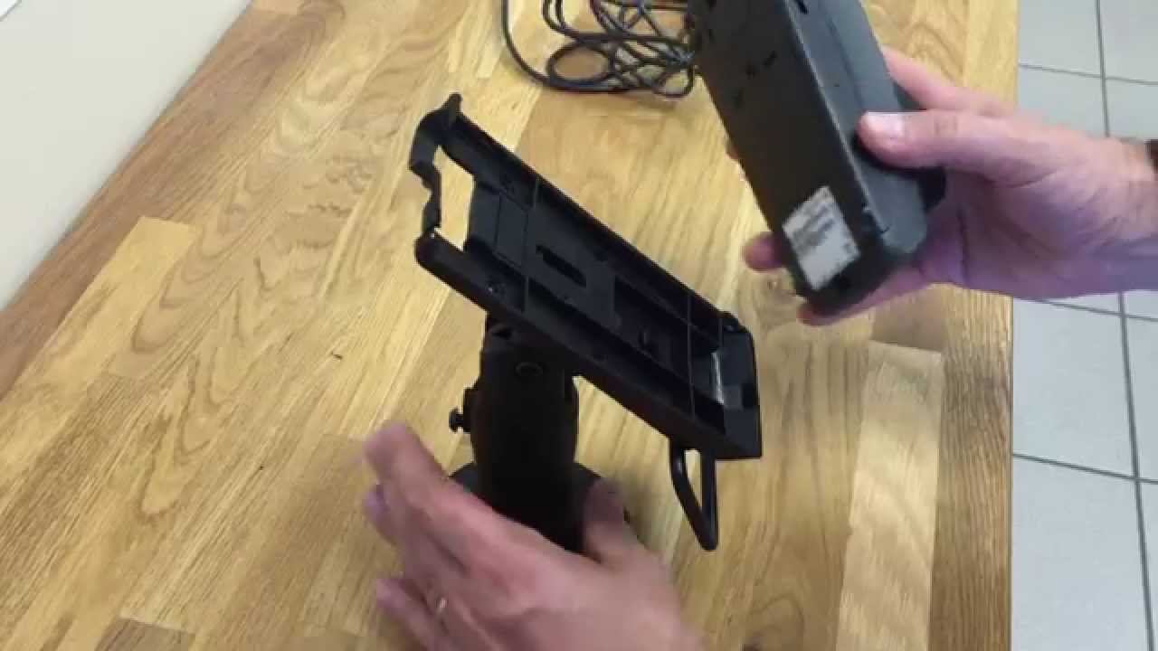 Mise en place support PINPAD INGENICO iPP310 - YouTube