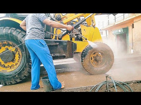 JCB washing | Truck washing| Turbo Jet Nozzle| Foam Wash | Commercial ...