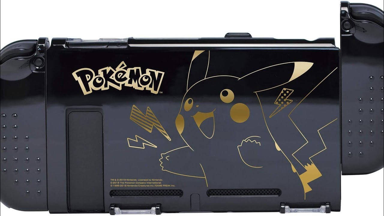 PICKACHU HARD NINTENDO SWITCH CASE...5/16/19 - YouTube