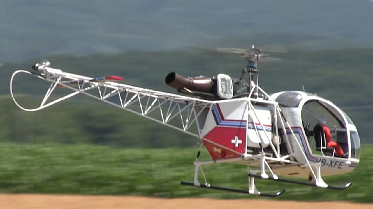 RC SA 315B Lama - Jets Over Czech 2015 - YouTube