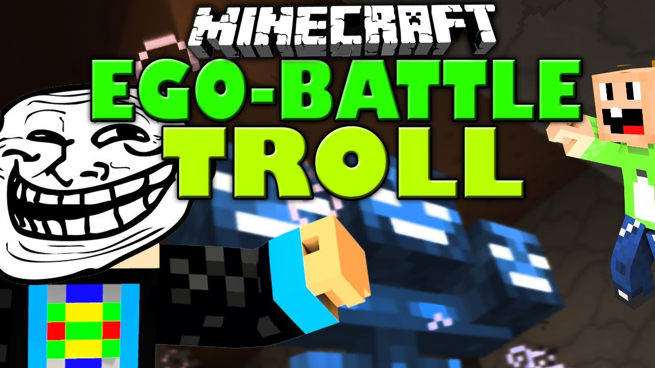 MINECRAFT EGO BATTLE TROLLING - Battle was trolled by GommeHD - feat ...