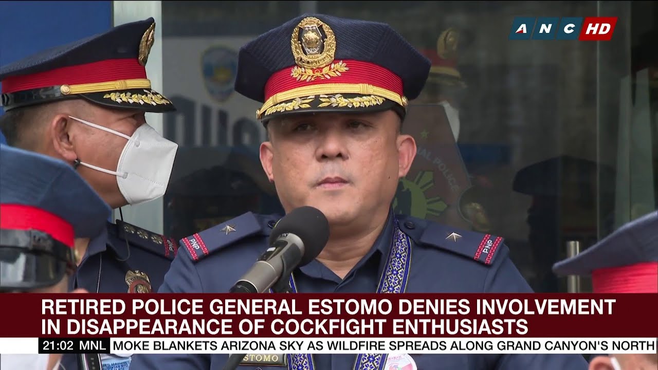 Retired police General Estomo denies involvement in disappearance of ...