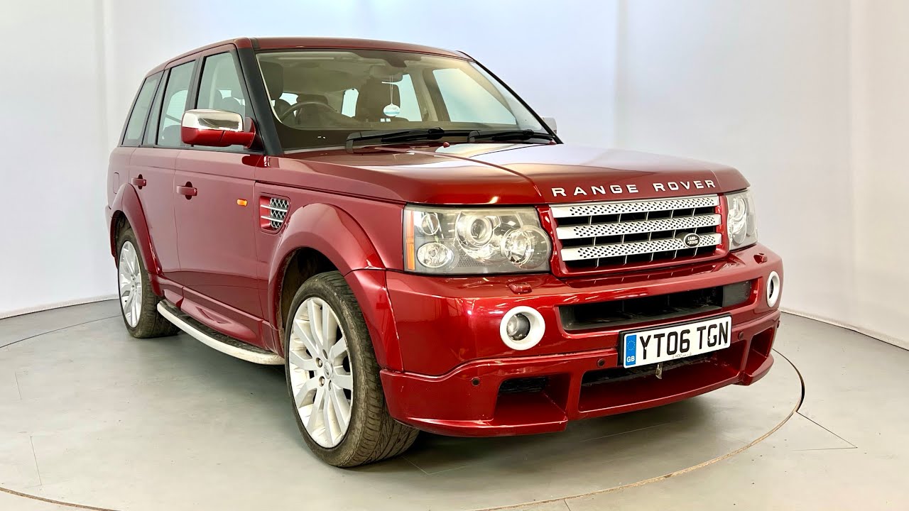 Range Rover Sport 2008 Red