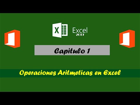 Como realizar operaciones aritméticas básicas en Excel | Curso completo ...