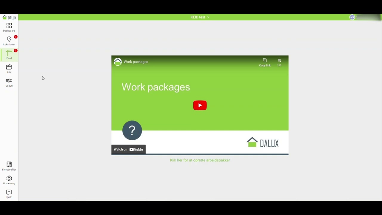 Intro til Dalux Projektdashboard, Field, Udbud og Box - YouTube
