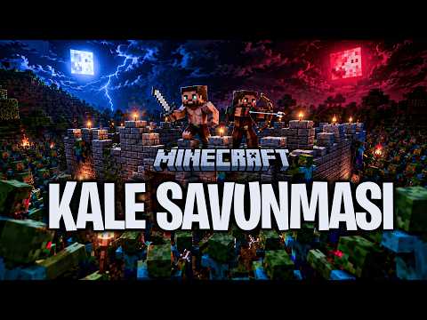 MİNECRAFTTA İMKANSIZ KALE SAVUNMASI!