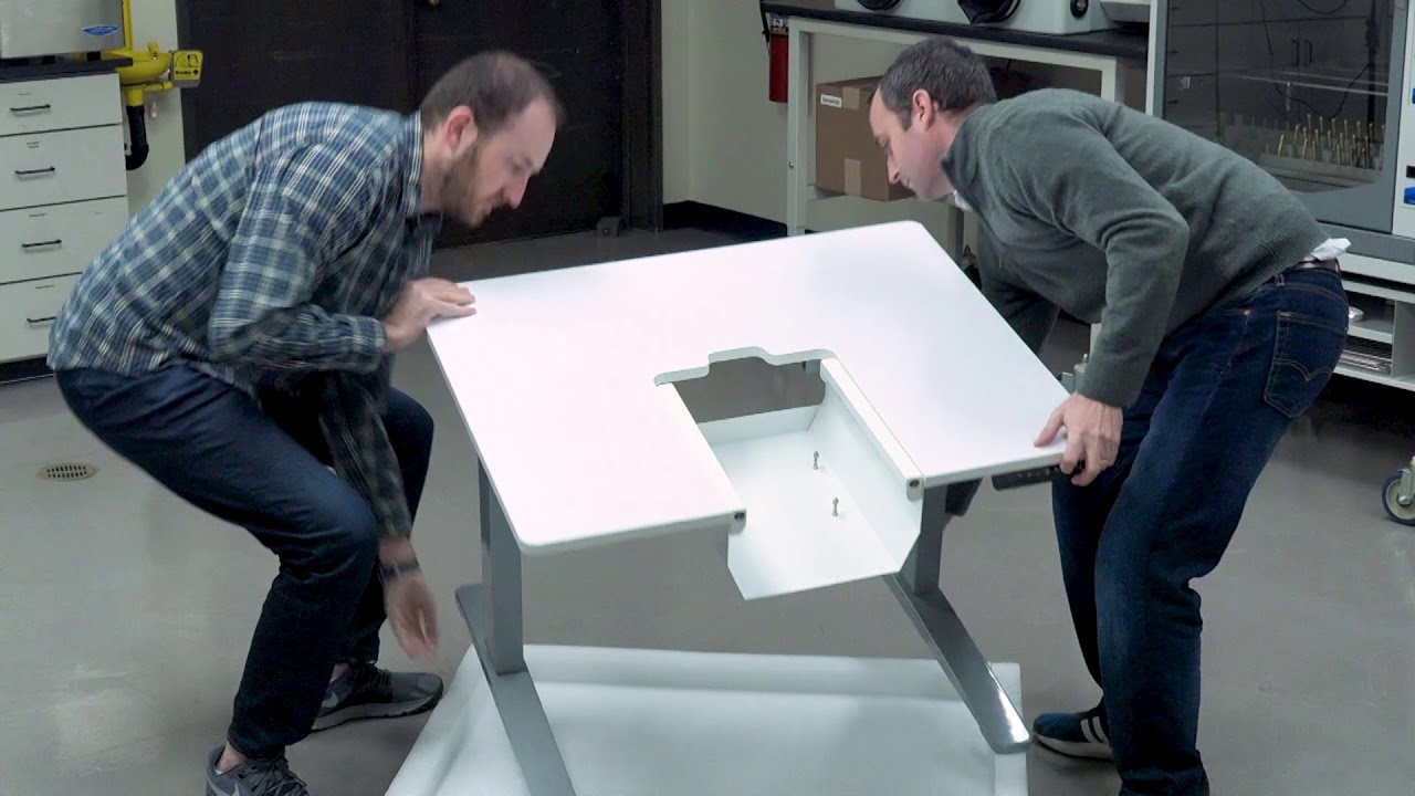 How to Set Up and Install Your Rebel True-Ergo Table - YouTube