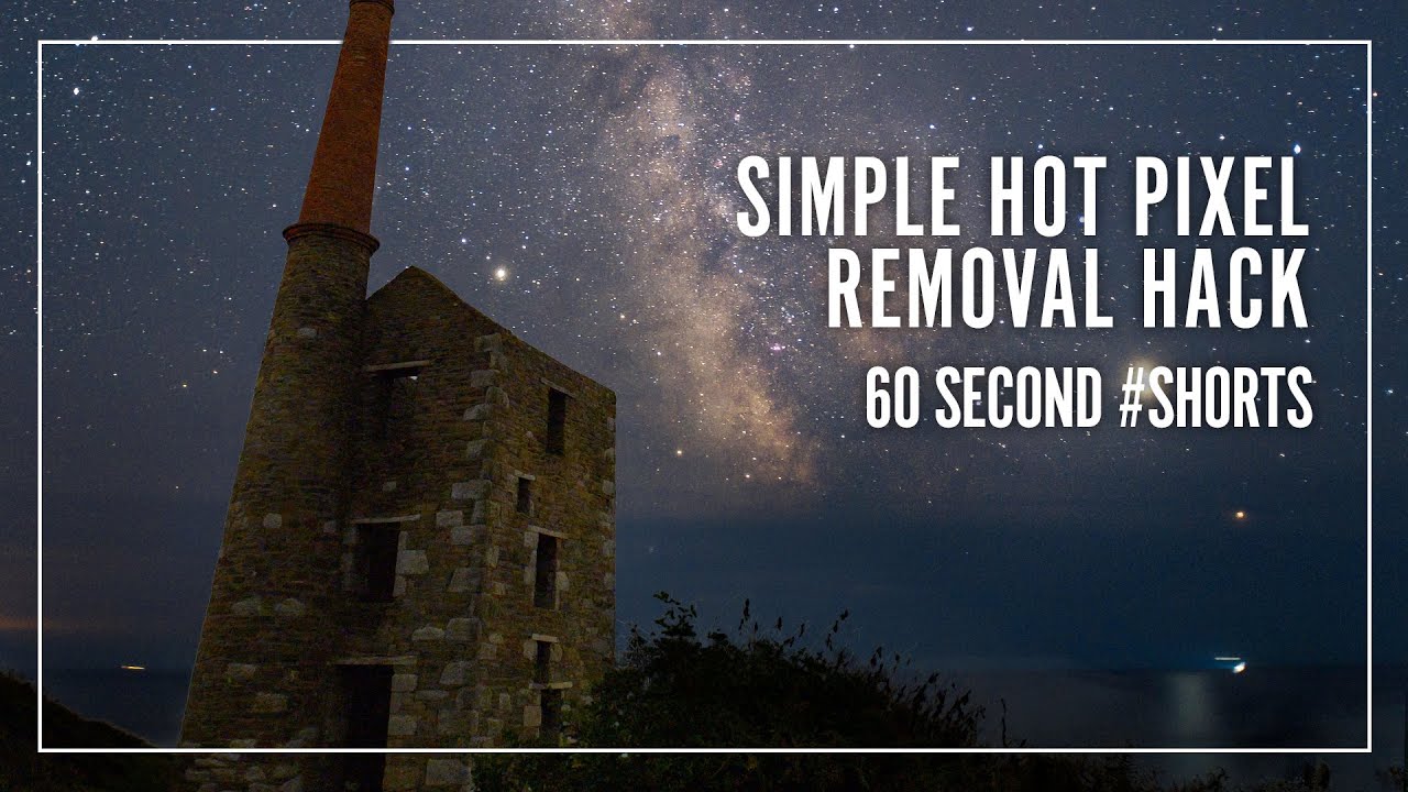 Simple HACK to REMOVE Hot Pixels | Beginner Astrophotography #shorts ...