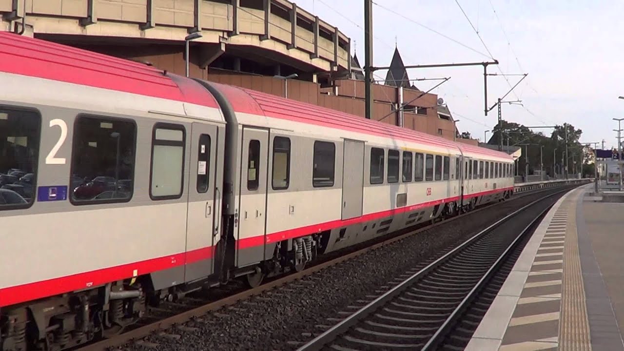 Class 120 locomotive ÖBB train Koblenz Stadtmitte - YouTube
