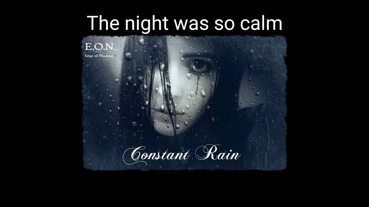 Constant rain (Official lyric video) #lyricvideo #newsong - YouTube