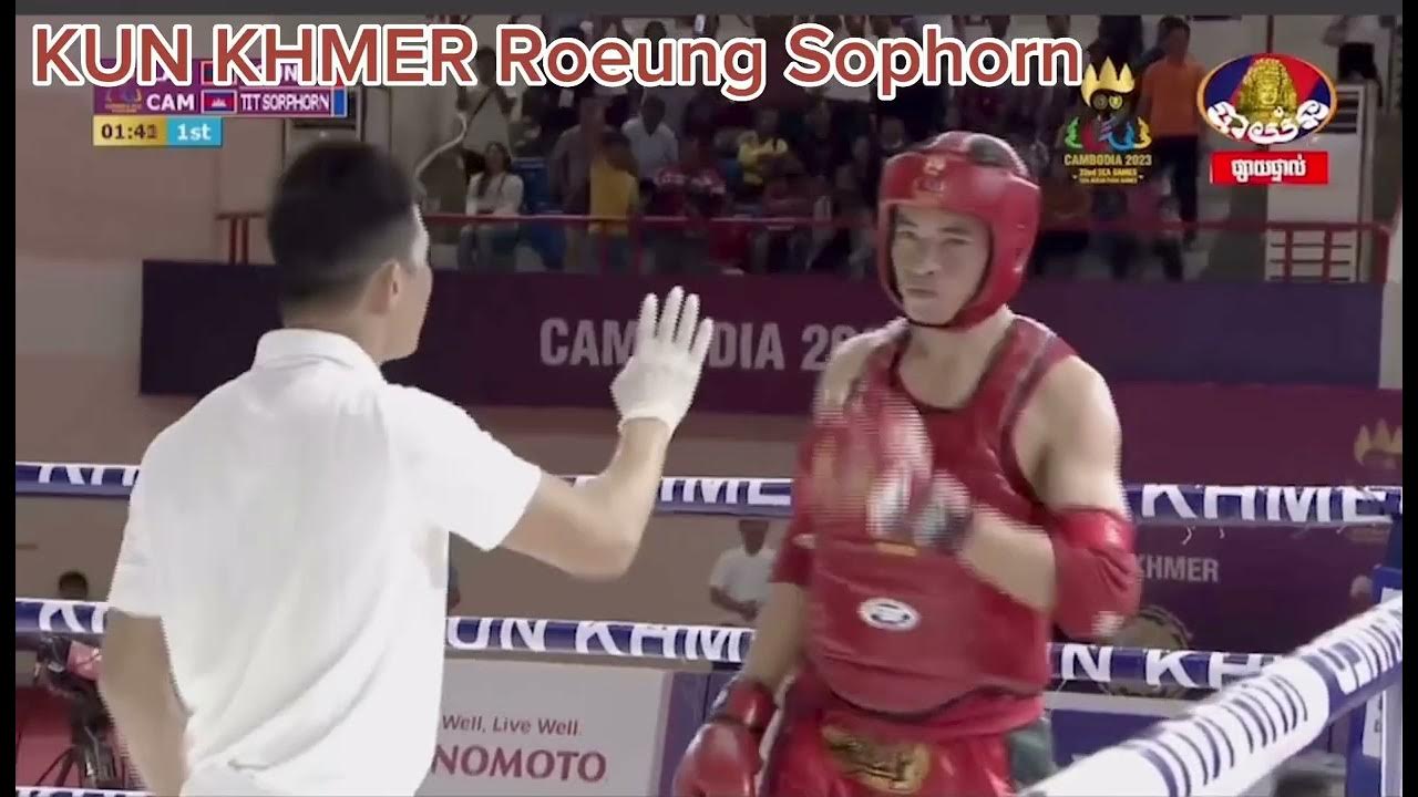 Roeung Sophorn Vs Lao on SEA GAME 32 in Cambodia 2023 - YouTube