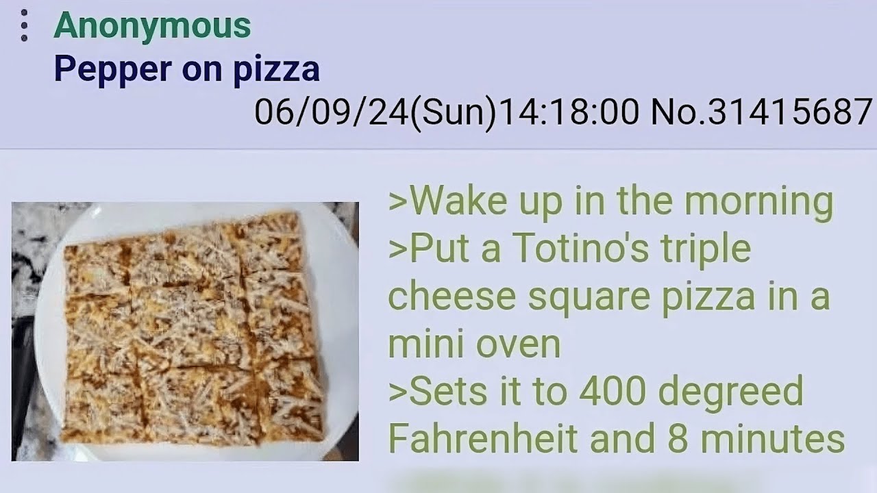 anon likes pizza | 4chan greentext stories - YouTube
