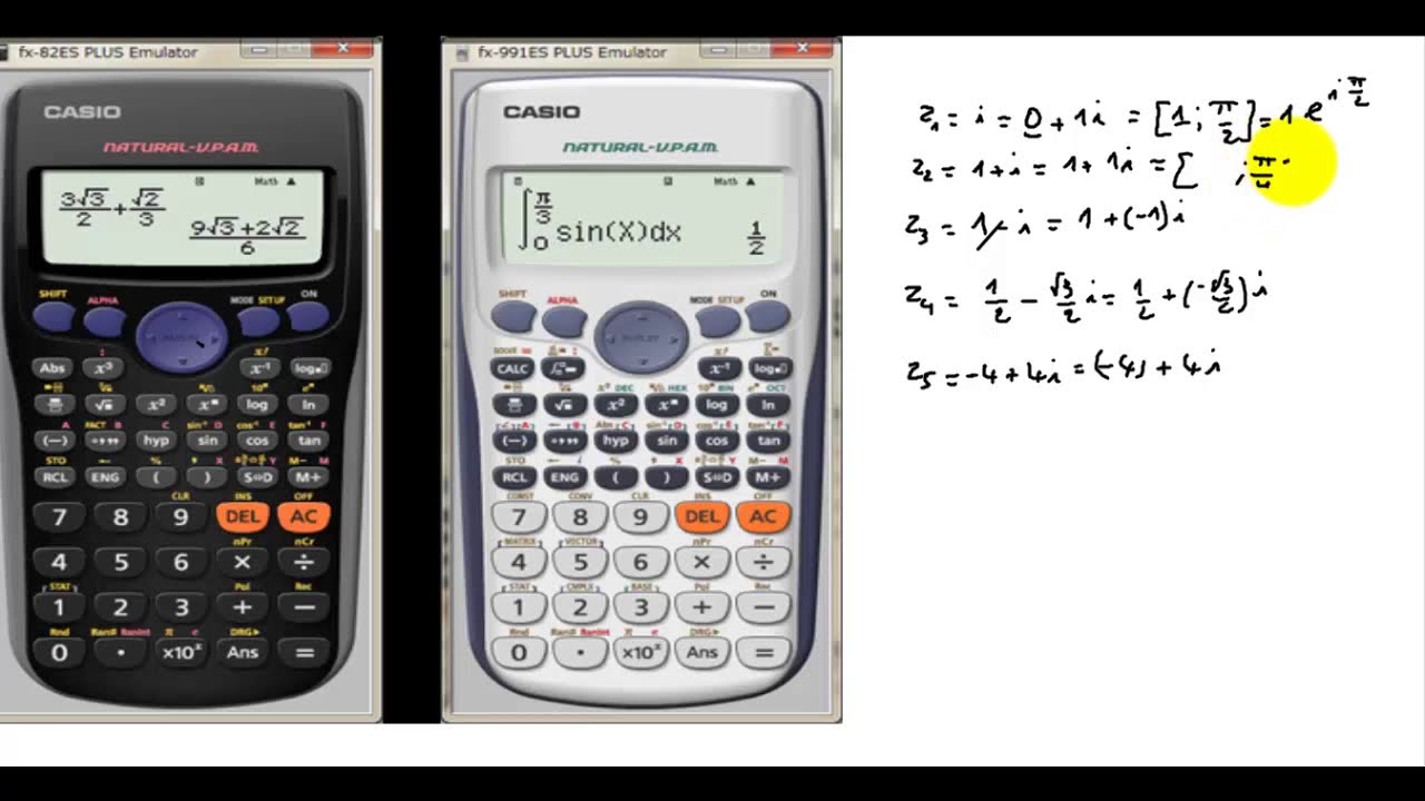 Capsule 3 : Déterminer les formes d'un nombre complexe avec la ...