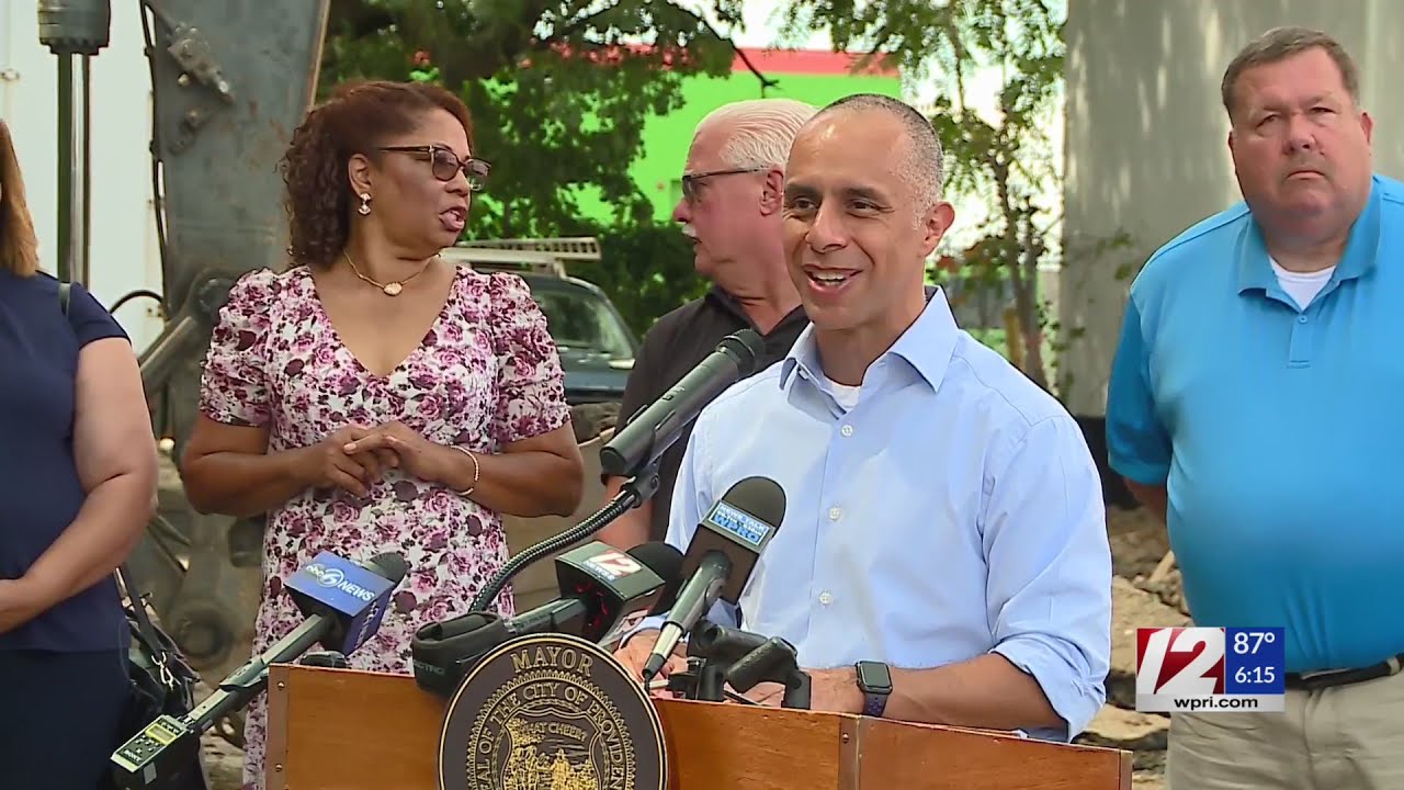 Providence breaks ground on new entryway into Roger Williams Park - YouTube